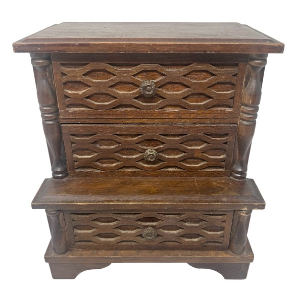 Vintage | Storage & Organization | Vintage 6s 70s Chest Style Jewelry ...